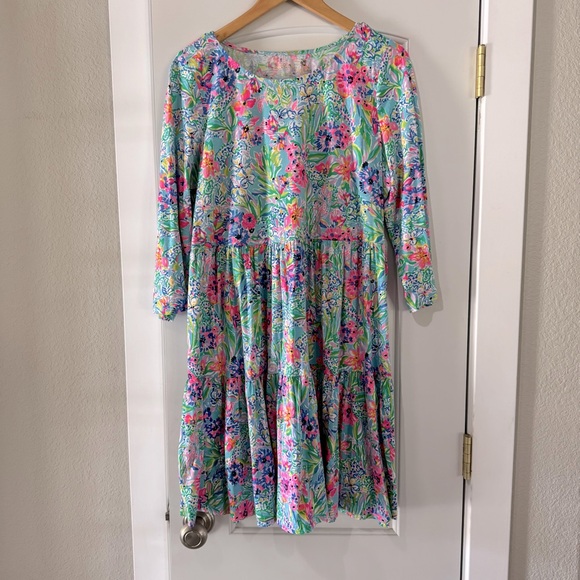 Lilly Pulitzer | Dresses | Lilly Pulitzer Geanna Dress Alligator Isle ...